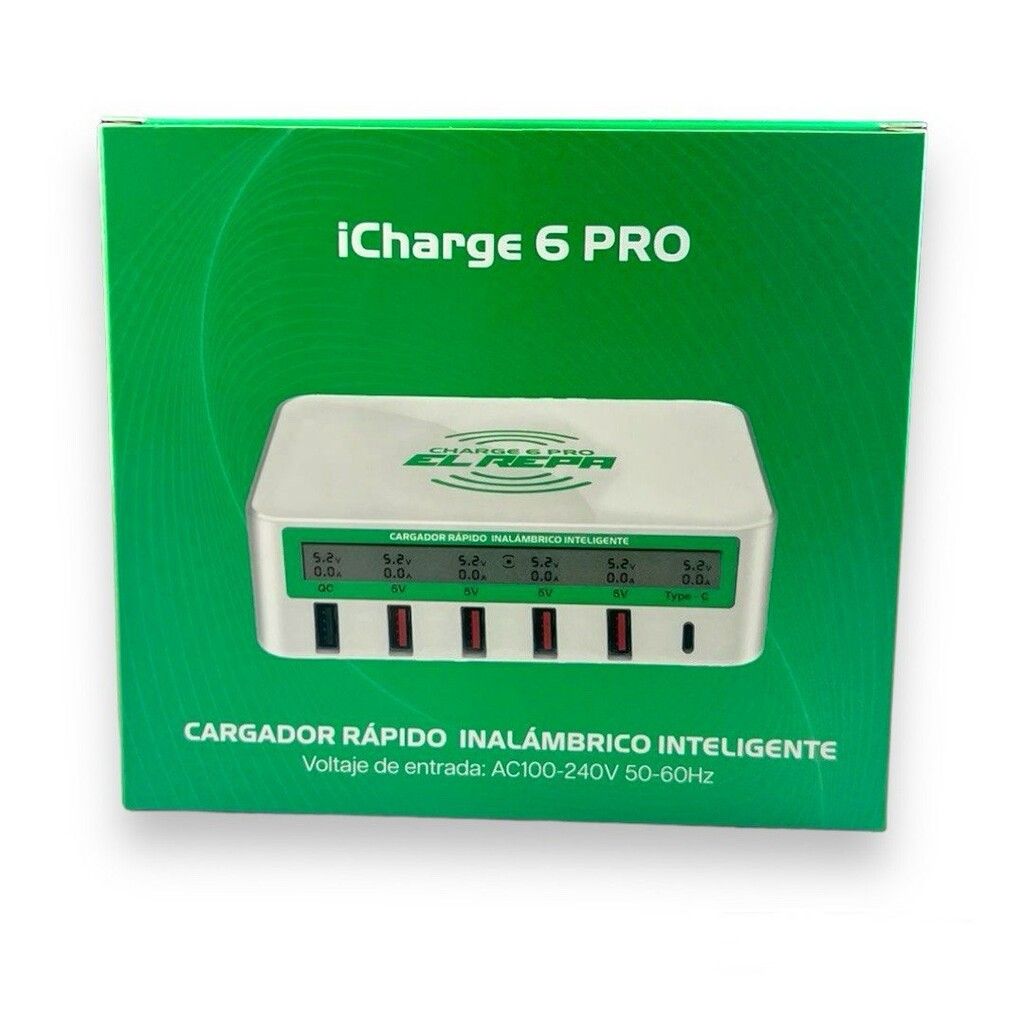 ICHARGE 6 PRO BLANCO ELREPA – Fast Cheap