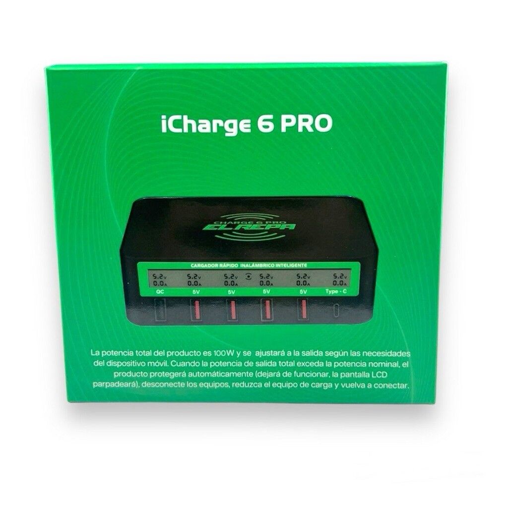 ICHARGE 6 PRO NEGRO ELREPA – Fast Cheap