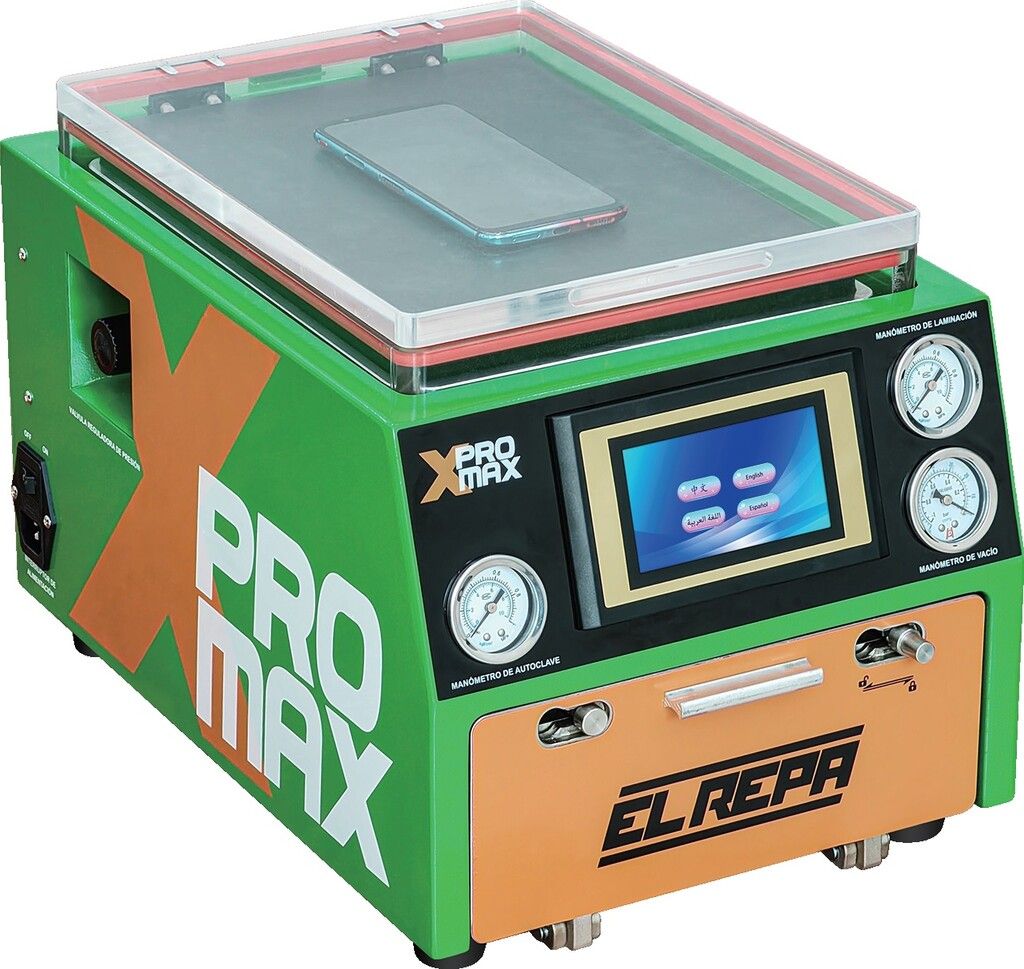 LAMINADORA REPA X PRO MAX + COMPRESOR + BOMBA DE VACIO ELREPA – Fast Cheap