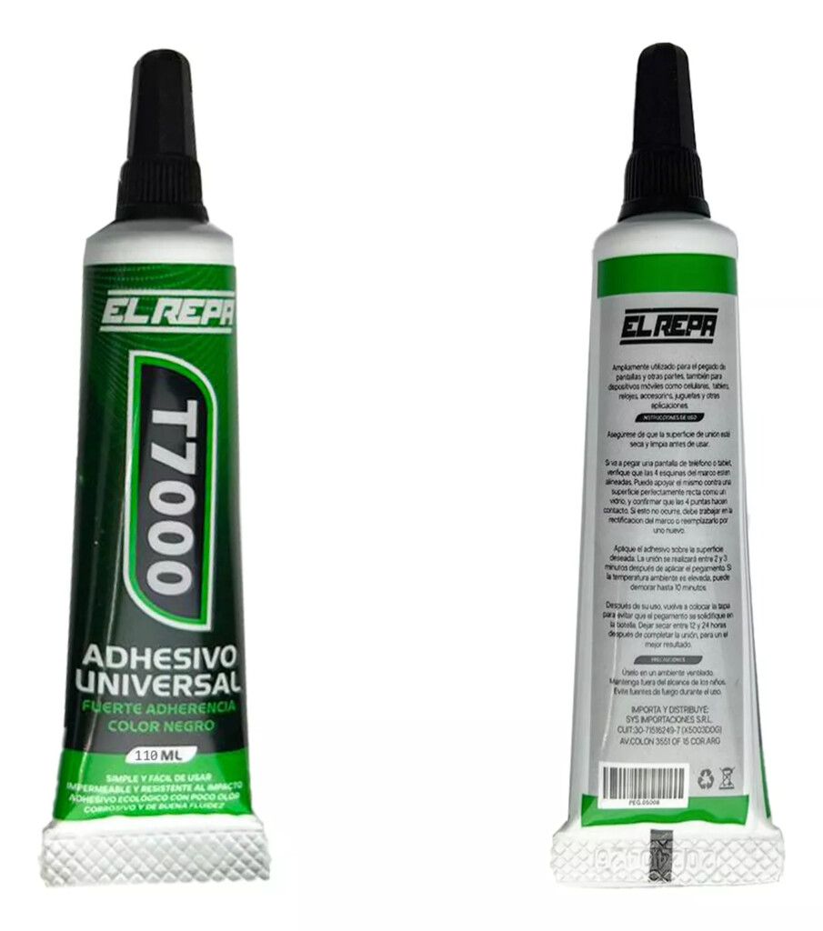 PEGAMENTO T7000 NEGRO (110ML) ELREPA – Fast Cheap
